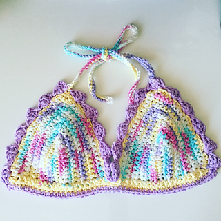 Ravelry: Wavy Trim Bra pattern by Ashley Cabral