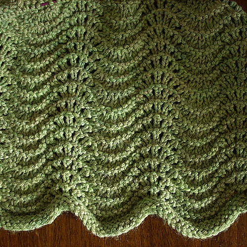Ravelry: Old Shale Blanket pattern by Anna Bell