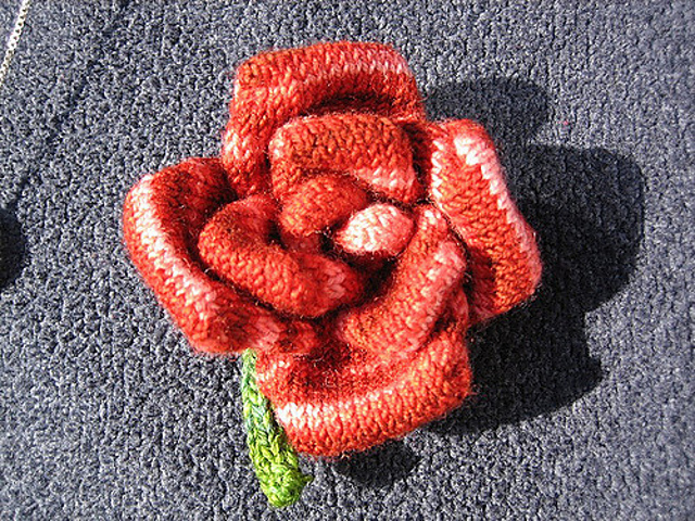 Ravelry: Petals A Plenty: A Knitted Rose pattern by Scott Dilley