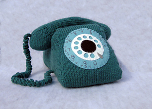 Ravelry: Rotary Dial Telephone pattern by Katie Boyette