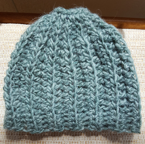 Ravelry: Big Ridges Bun Beanie pattern by She's Crafty Crochet
