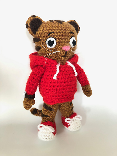 Ravelry: Daniel Tiger stuffed toy pattern by Amber Romano
