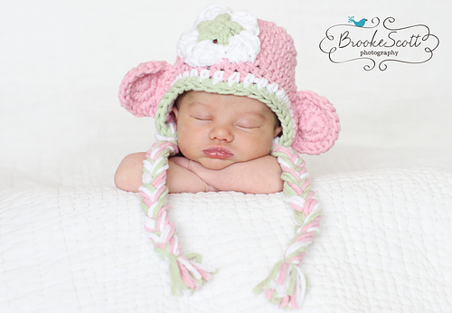 Ravelry: Bulky Monkey Earflap Beanie pattern by Elizabeth Alan