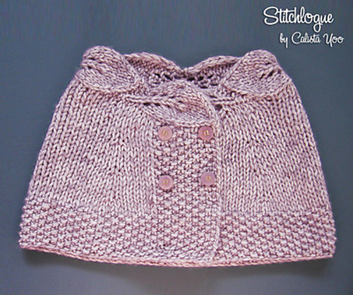 Ravelry: Bulky Rose Capes pattern by Stitchlogue by Calista Yoo
