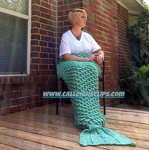 Ravelry: Mermaid Princess Blanket pattern by Elisabeth Spivey