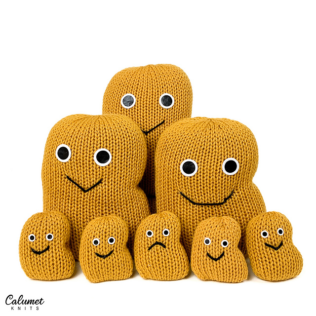 Ravelry: Chicken Nuggets on Addi Express pattern by Mary Moilanen