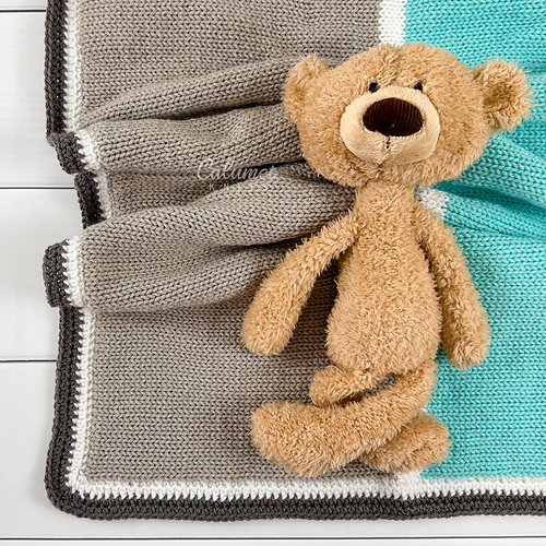 Ravelry: Easy Peasy Baby Blanket on Addi Express pattern by Mary Moilanen