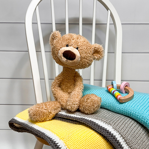 Ravelry: Easy Peasy Baby Blanket on Addi Express pattern by Mary Moilanen