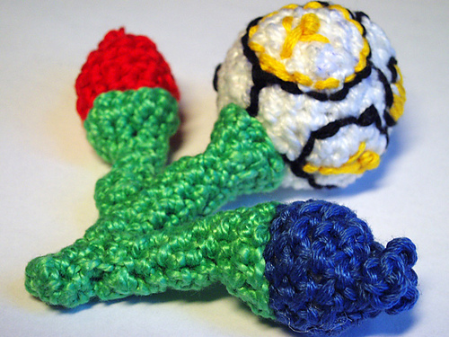 Ravelry: UEFA EURO 2012 Flower Logo pattern by Camelia Shanahan