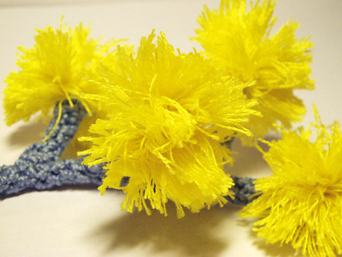 Ravelry: Golden Wattle Flower pattern by Camelia Shanahan