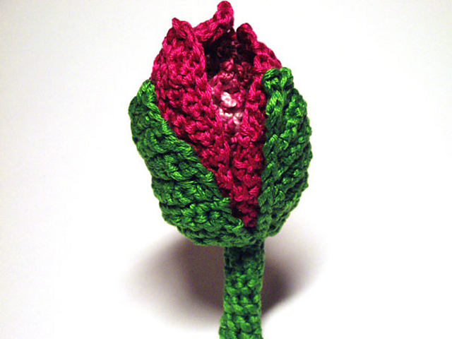 Ravelry: Pink Water Lily Bud pattern by Camelia Shanahan