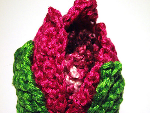 Ravelry: Pink Water Lily Bud pattern by Camelia Shanahan