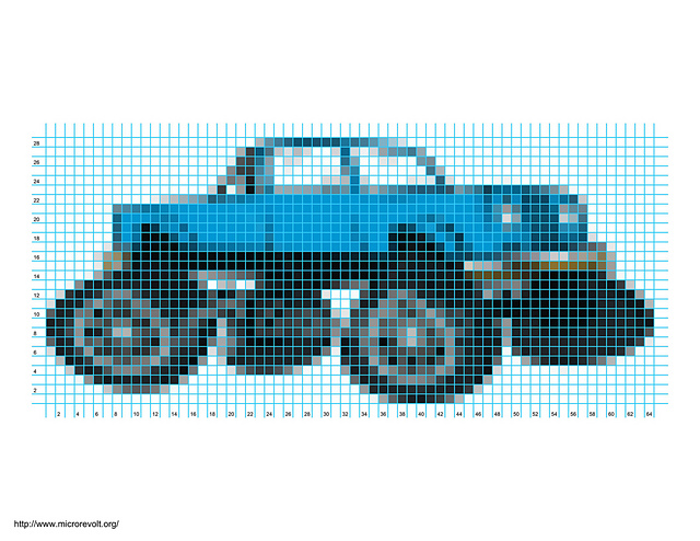 Ravelry: monster truck pattern by Heidi Rosin