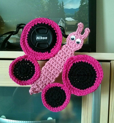 Ravelry: Butterfly Photographer Assistant ~ Lens Grabber pattern by ...