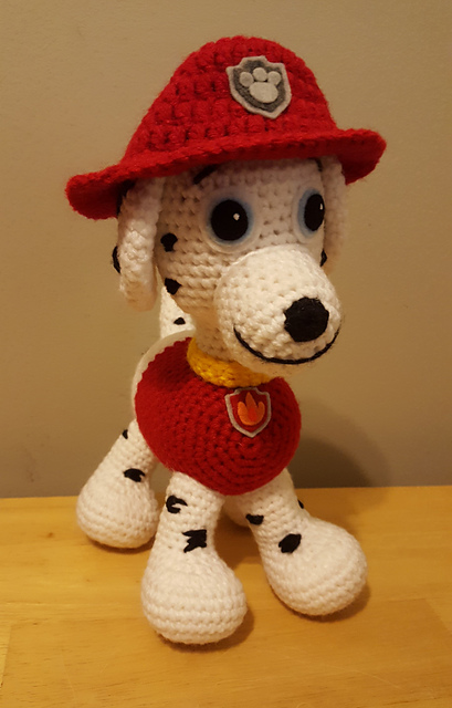 Ravelry: Marshall Paw Patrol pattern by Candace Crochets