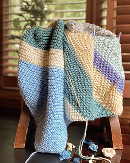 Ravelry: candyloucreations' Crosswise Baby Blanket