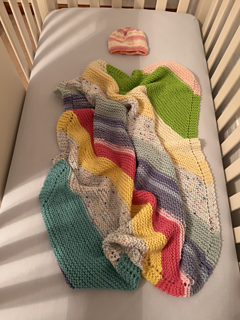 Ravelry: candyloucreations' Crosswise Baby Blanket