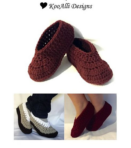 Ravelry: Loafers pattern by KooAlli's Designs