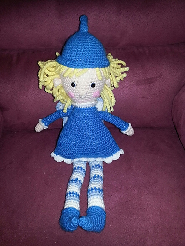 Ravelry: 722 Dixie the Pixie Doll pattern by Sandy Powers