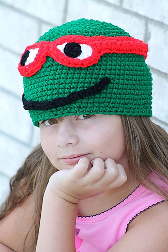 Ravelry: fighter turtle hats pattern by Sandy Powers