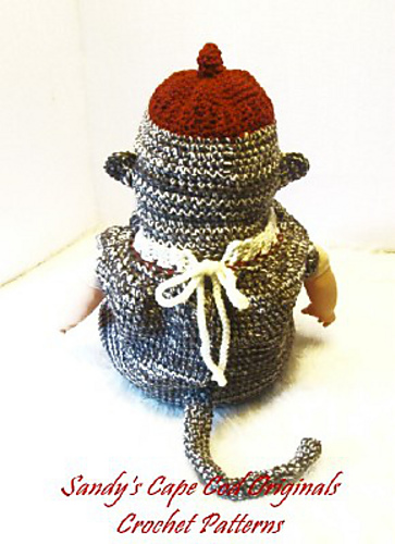 Ravelry: 459 Sock Monkey Costume pattern by Sandy Powers