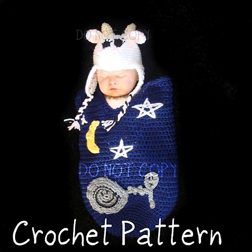 Ravelry: 575 the cow jumped over the moon pattern by Sandy Powers