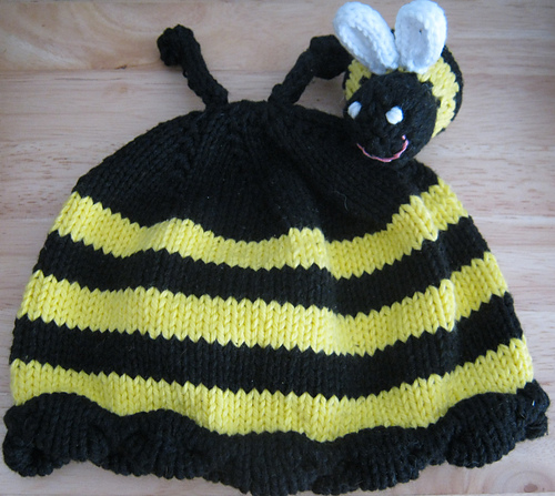 Ravelry: Bee Baby Hat pattern by Lena Swan