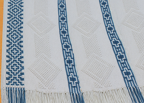 Ravelry: Taos Poncho and Afghan pattern by Carol Hegar