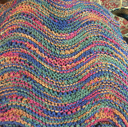 Ravelry: Wavy Baby Blanket pattern by Haley Waxberg