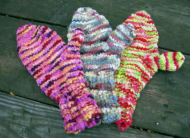 Ravelry: Lumpy Bumpy Mittens, Pattern #5 pattern by Carol Martin