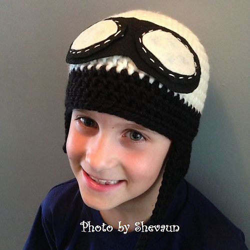 Ravelry: Sky High Aviator Hat pattern by Carolyn VanOstran