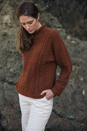 Ravelry: The Big Easy Gansey pattern by Beth Brown-Reinsel