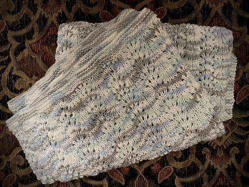 Ravelry: Wave of Light Baby Blanket pattern by marianna mel