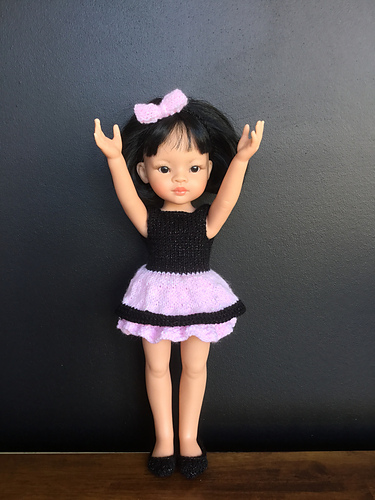 Ravelry: Lyrical Dance for 13, 14 and 15 inch Dolls pattern by Marinda ...