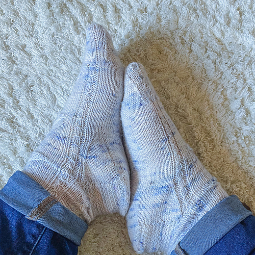 Ravelry: Walking Through Cairo Socks pattern by Natasha Kaitlin