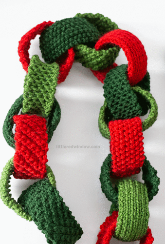 Ravelry: Christmas Knit Paper Chain pattern by Cassandra May