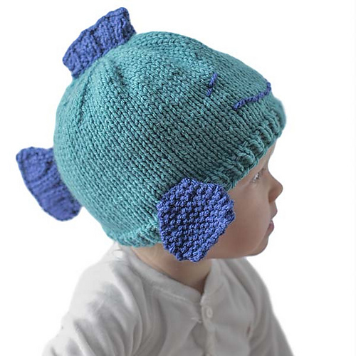 Ravelry: Small Fry Fish Hat pattern by Cassandra May