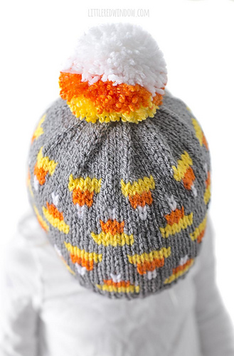 Ravelry: Cozy Candy Corn Hat pattern by Cassandra May