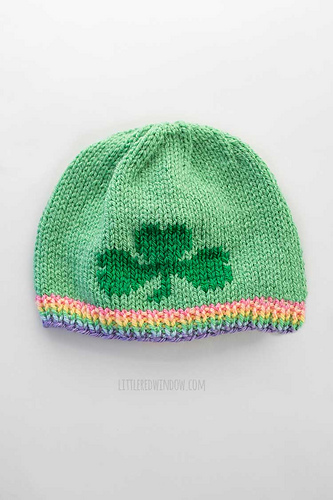 Ravelry: Sweet Shamrock Hat pattern by Cassandra May