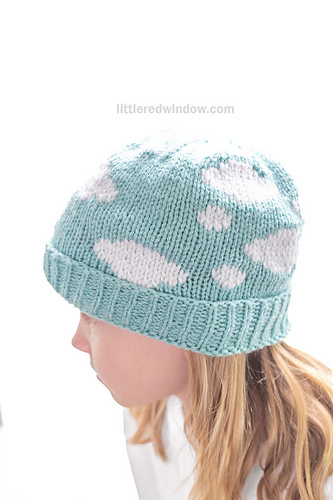Ravelry: Partly Cloudy Blue Sky Hat pattern by Cassandra May