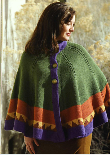 Ravelry: Short Cape pattern by Helen Hamann