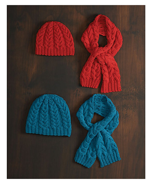 Ravelry: Cable Beanie #448 pattern by Cleckheaton