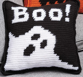 Ravelry: Boo Pillow pattern by Kathleen Berlew