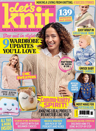 Ravelry: Let's Knit! Magazine 154, February 2020 - patterns