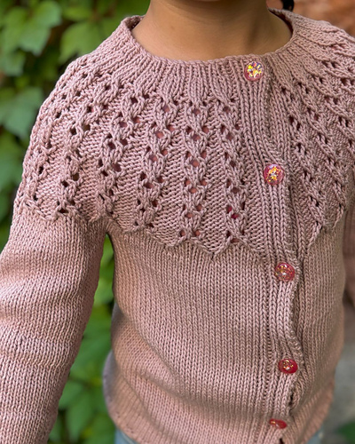 Ravelry: Ephesus Mini Cardigan pattern by Cata Rubke