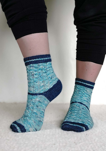 Ravelry: Poolside Socks pattern by Cat Ware