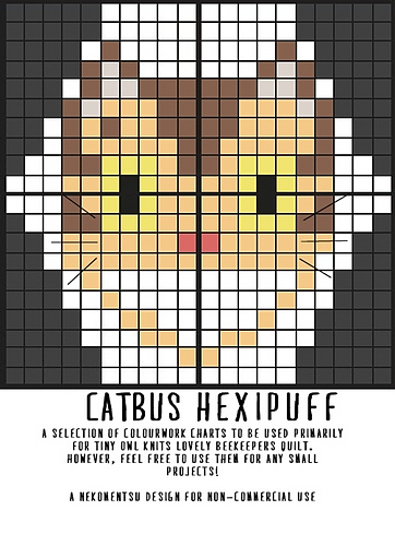 Ravelry: Catbus Hexipuff pattern by Lula Lavender