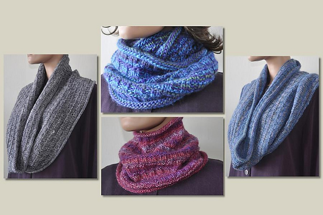 Ravelry: #71 Easy Cowl pattern by Ann Norling