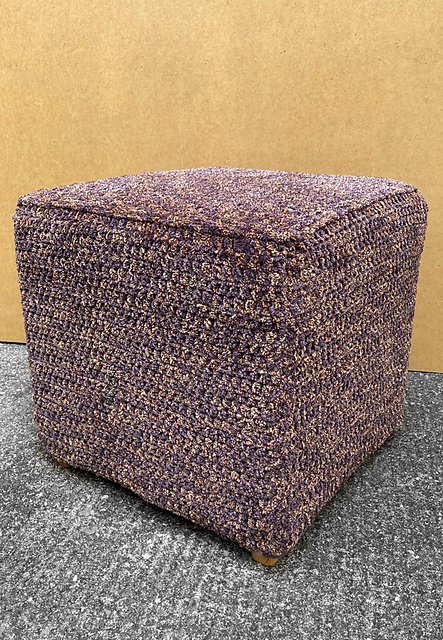 Ravelry: IKEA Pouffe Cover pattern by Catherine Farmer