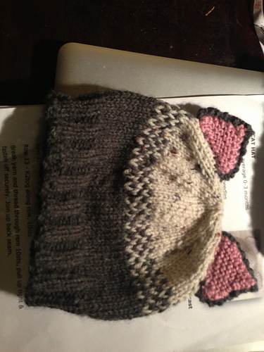Ravelry: Cat Baby Hat pattern by Adelaide Carless